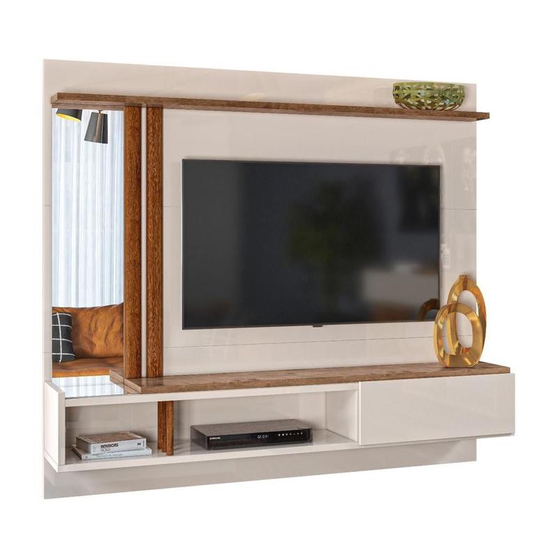 Painel Para TV Até 65 Polegadas Com Espelhos Inovare Várias Cores - Lukaliam Moveis - Painel ...
