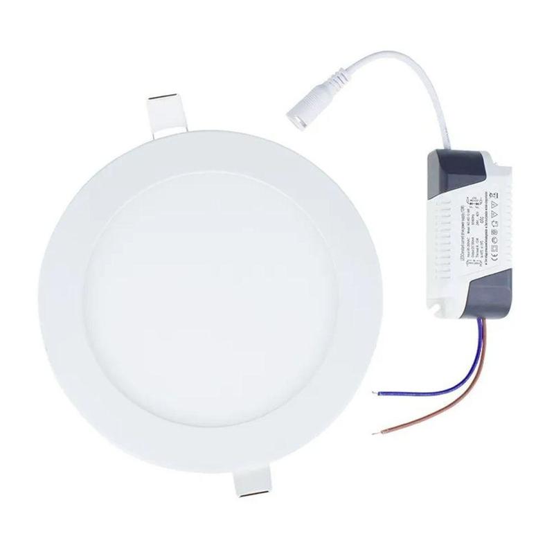 Painel Plafon Redondo Embutir Branco Frio Teto 25w Led - Tmall - Plafon - Magazine Luiza