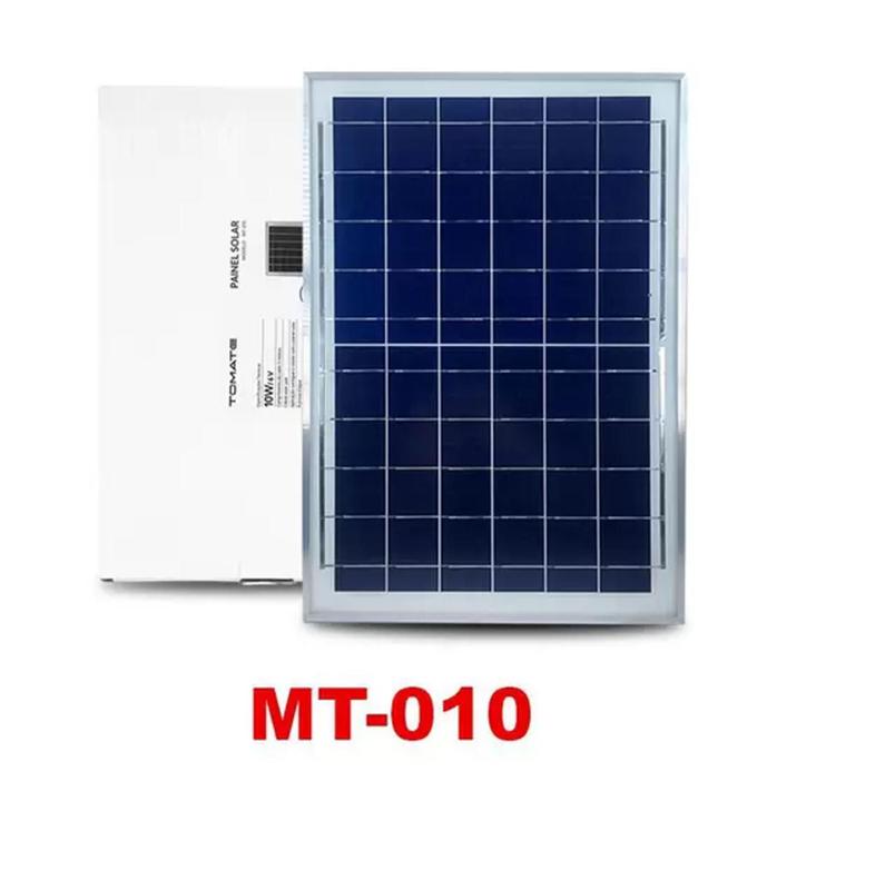 Painel Solar Mt-010 10W 6V - DMHCENTER - Dispenser Álcool Gel - Magazine Luiza