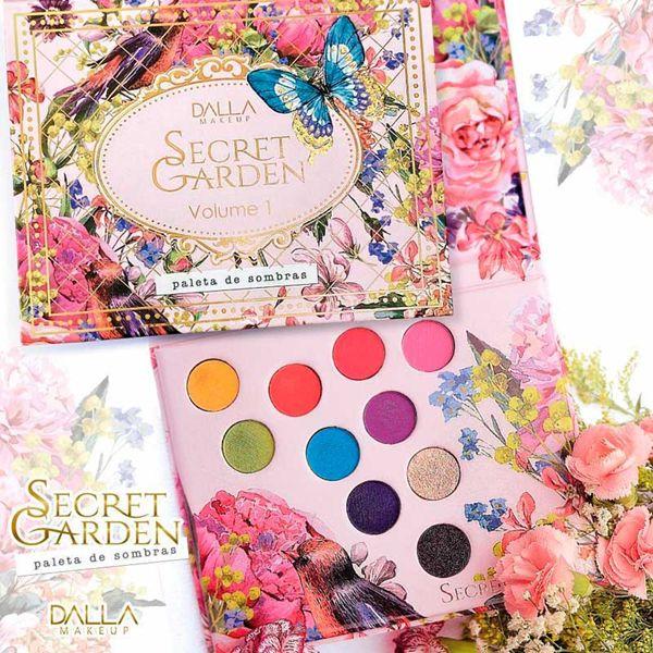 Paleta de sombras secret garden volume 1 - Dalla Make Up - Paleta de ...