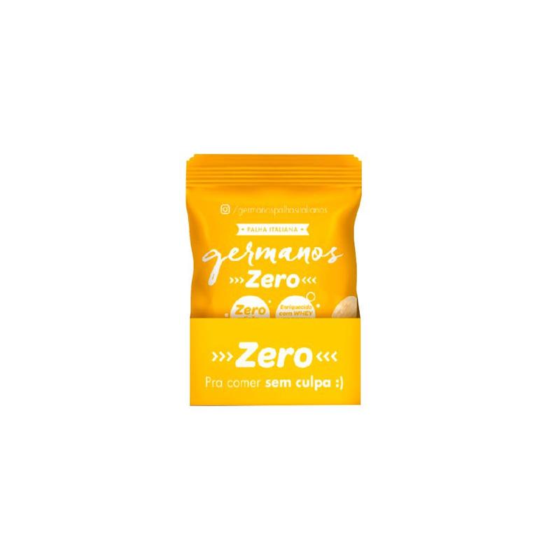Palha Italiana Zero Açúcar Banoffee com Whey Protein Isolado Germanos ...