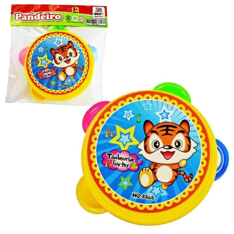Pandeiro mini ref JR0031 - Jr Toys - Pandeiro de Brinquedo - Magazine Luiza