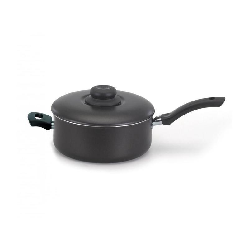 Panela Alumínio Antiaderente Preta Com Tampa Numero 24 - Aluminio ...