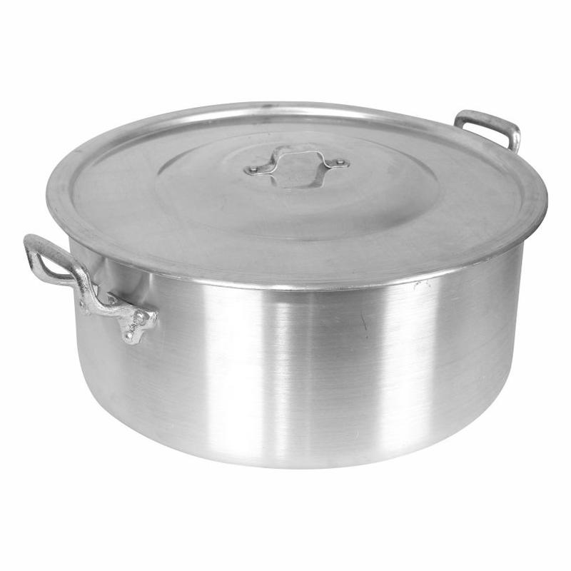 Panela Aluminio Resistente + Tampa 31,7 Litros N45 5mm - ABC - Panelas ...