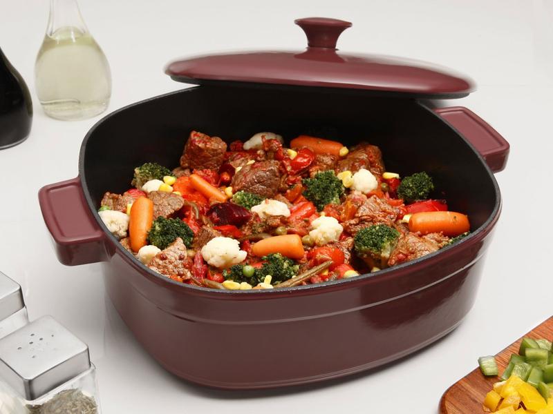 Panela Caçarola KitchenAid com Tampa 5,7L - KI937AVONA - Caçarolas ...