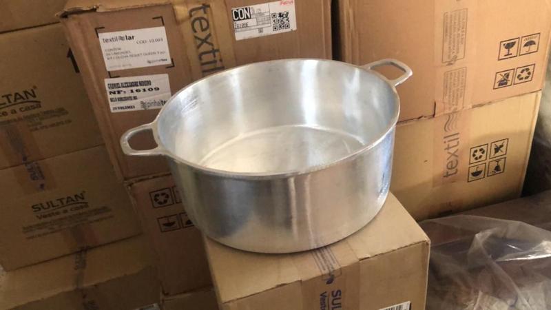 Panela de alumínio batido número 34 - Progresso - Panelas - Magazine Luiza