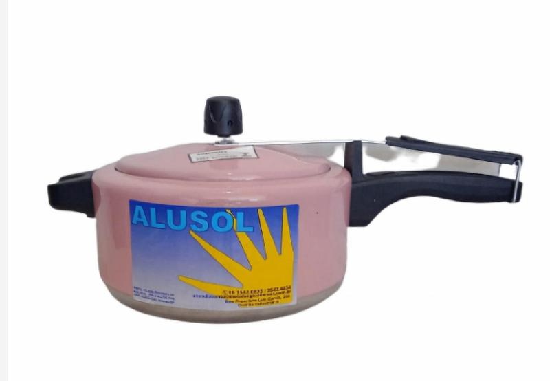 Panela De Pressão 3,0 Litros Rosa Poa Alusol - Panela de Pressão ...