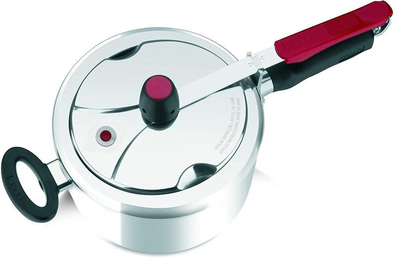 Panela De Pressão Clock Original 3 Litros Em Alumínio Polido - Panela ...