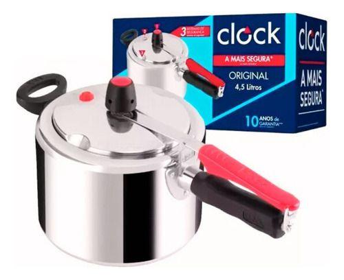 Panela De Pressão Clock Original 4,5 Litros - Panela de Pressão ...