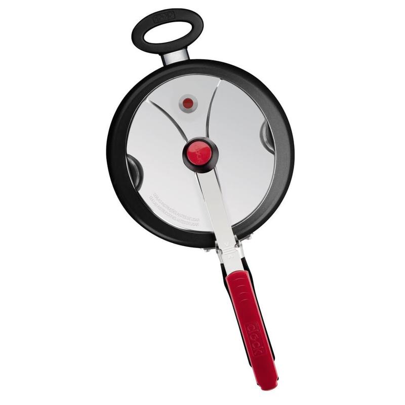 Panela De Pressão Clock Original Vermelha - Com Fechamento Interno 7,0 ...