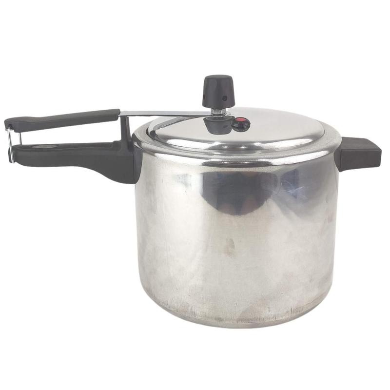 Panela De Pressão Polida Com Válvula De Segurança Aluminio 4,5 Litros ...