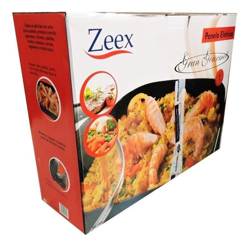 Panela Elétrica Multifuncional 110v - Zeex - Panela Elétrica Multifuncional - Magazine Luiza