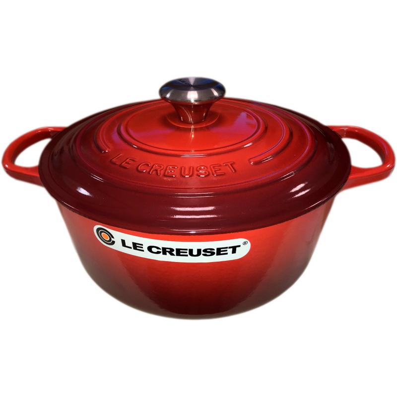 Panela Le Creuset Signature 26 cm Vermelha - Caçarolas - Magazine Luiza