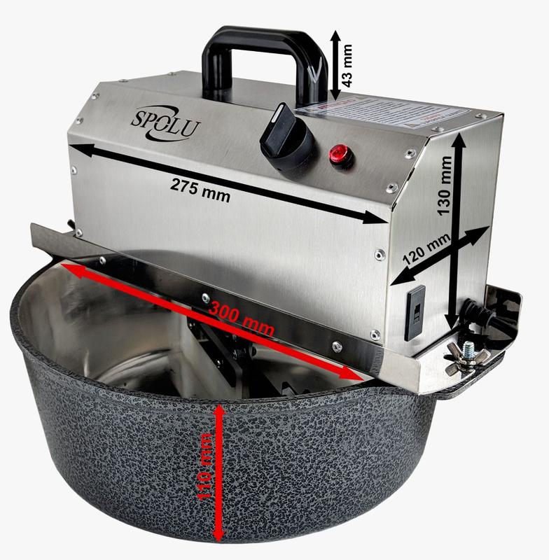 Panela Mexedora Elétrica Doces Salgados 8 Lts Inox Bivolt - SPOLU ...