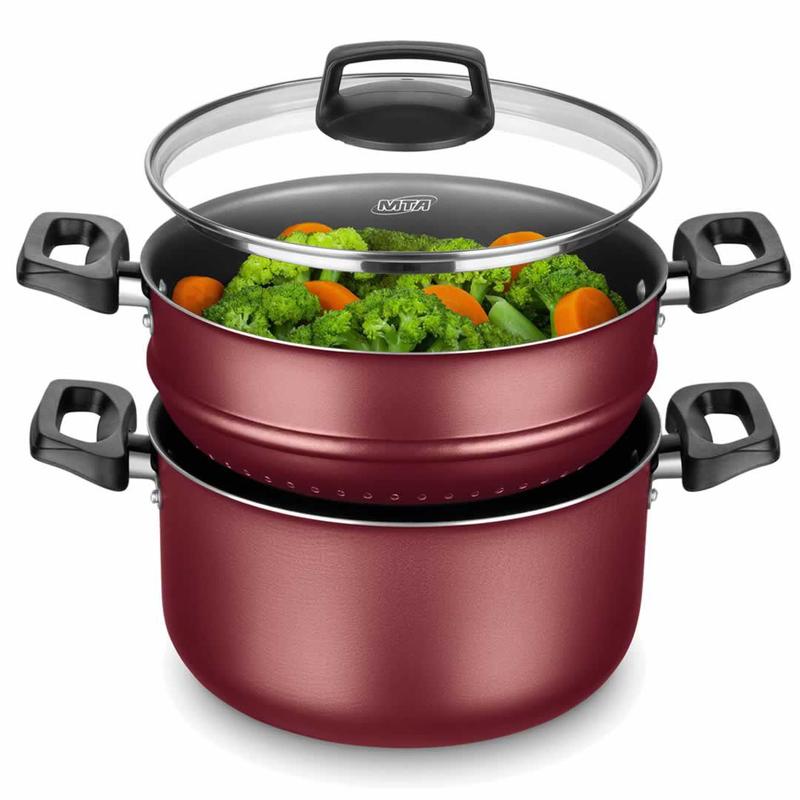 Panela P/ Cozinhar Legume a Vapor Cuscuzeira Cozivapor Cores - MTA ...