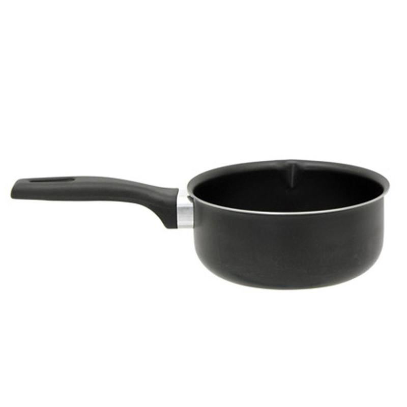 Panela Papeiro Sem Tampa 14Cm 0,85 Litros Antiaderente Preta - Jolly ...