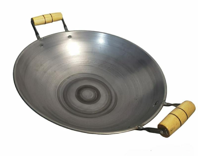 Panela Tacho Chinês Wok Frigideira Yakissoba 36 Cm - tachofort - Panela ...