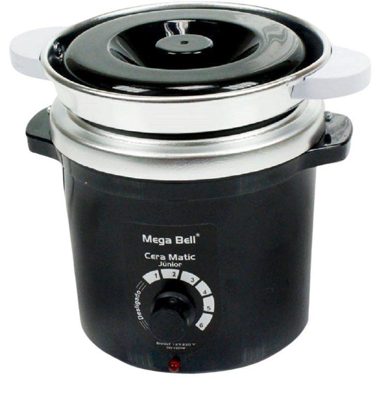 Panela Termocera Junior Megabel Corpo Preto - 400G Com Refil - Mega ...