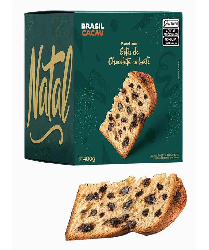 Panettone Brasil Cacau Gotas 400G - Panetone - Magazine Luiza