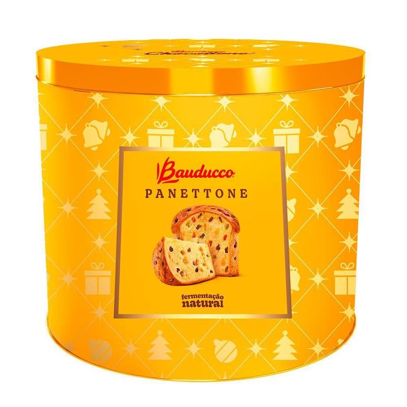 Panettone Lata Bauducco 750g - Panetone - Magazine Luiza