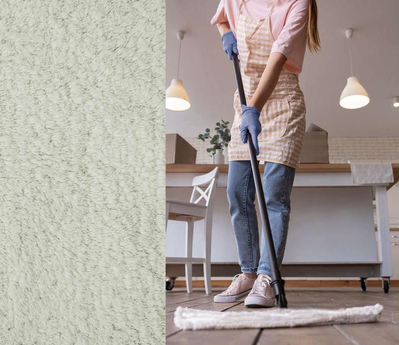 Pano de Chão Para Lustrar e Varrer Adaptável Para Rodo Até 40cm Com ...