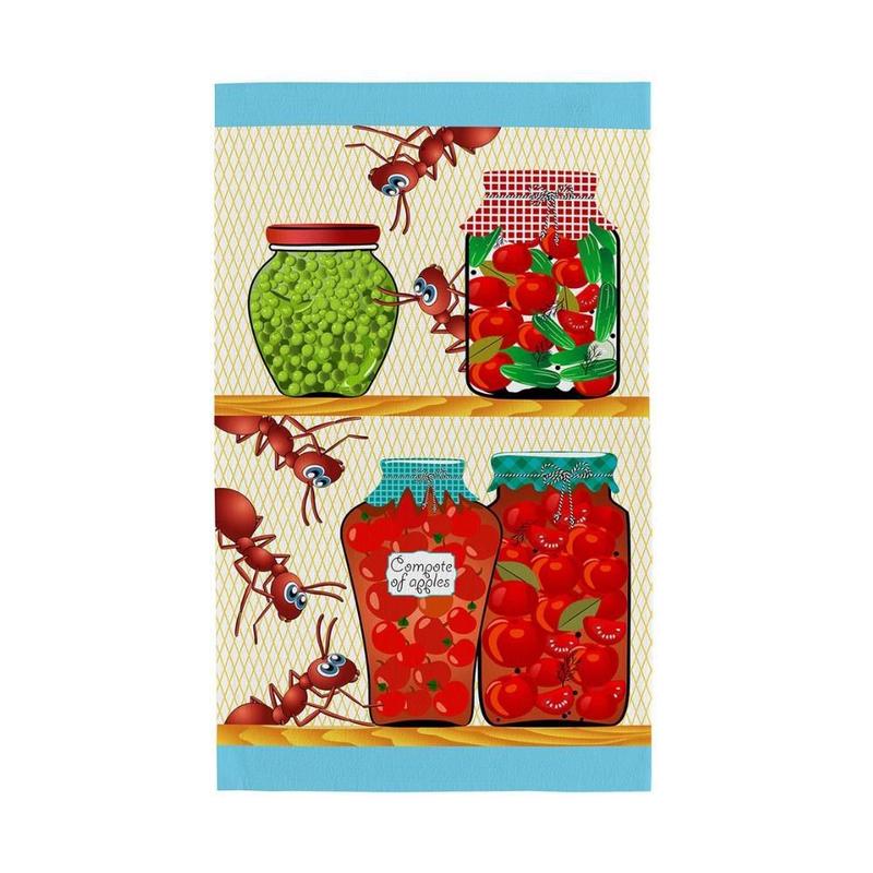 Pano de Copa Felpudo Formiga Azul Primore Teka - Pano de Copa ...