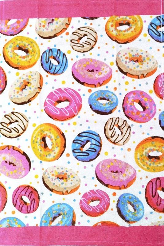 Pano de Copa Fiori Sugar Donuts 46x65cm - Teka - Pano de Copa ...