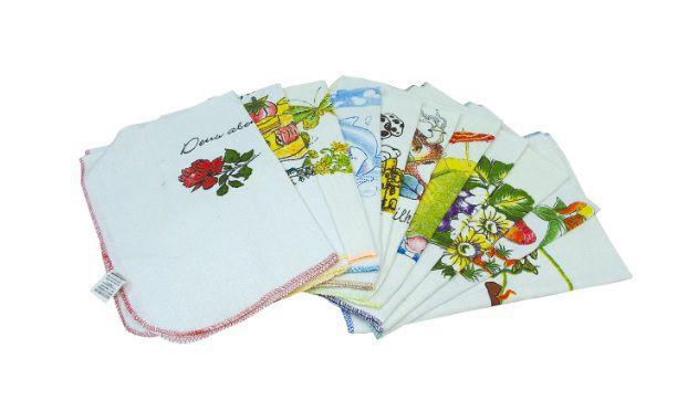 Pano de Prato Decorado 60X40cm Atoalhado Panoflex Sortidos - Pano de ...