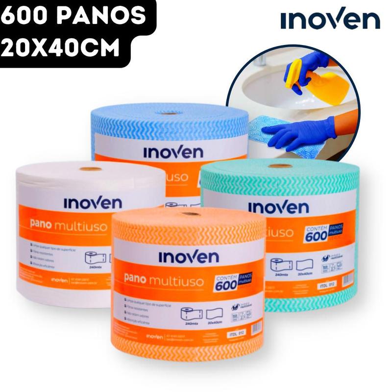 Pano Multiuso Reutilizável Lavável Perflex Perfex Inoven - 20x40cm ...