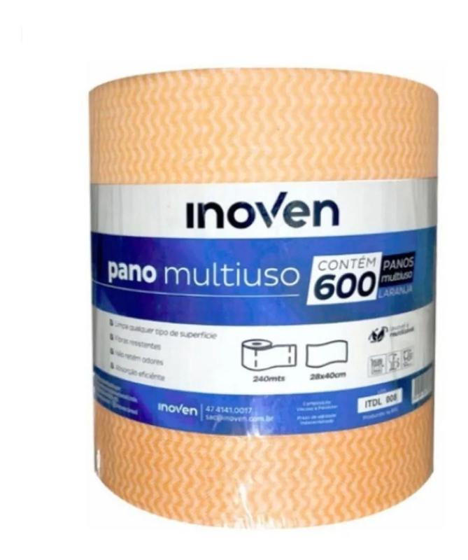 Pano Multiuso Tipo Perfex Rolo 600 Panos Envio Rapido - Inoven - Pano ...