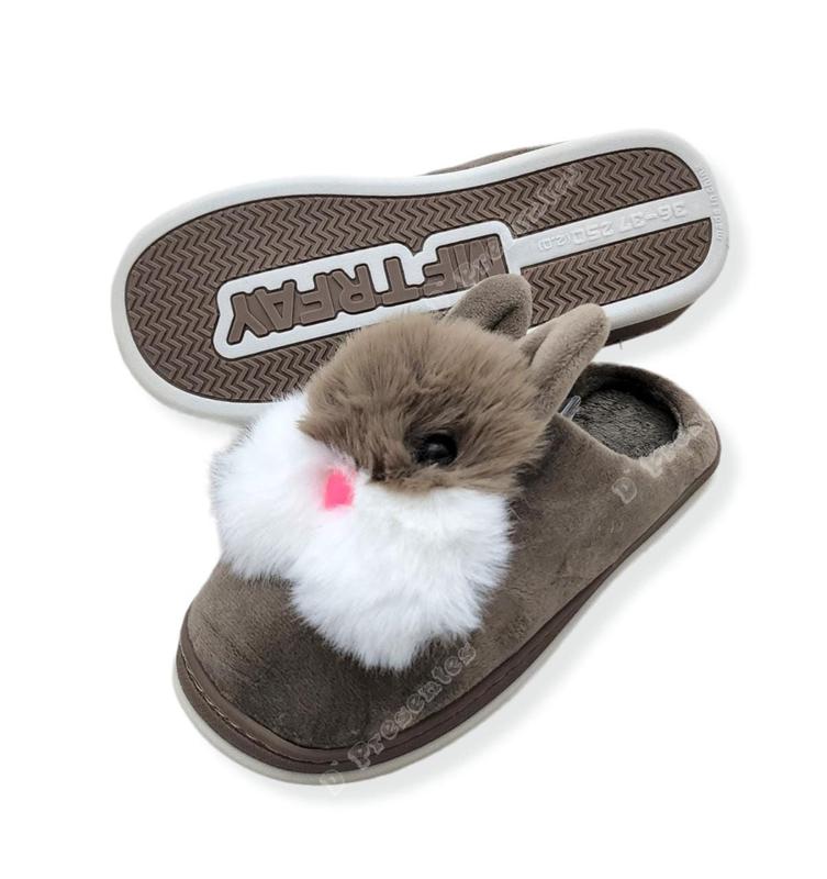 Pantufa C/ Estampa Coelho 3d Infantil Macia Antiderrapante - Fenix ...