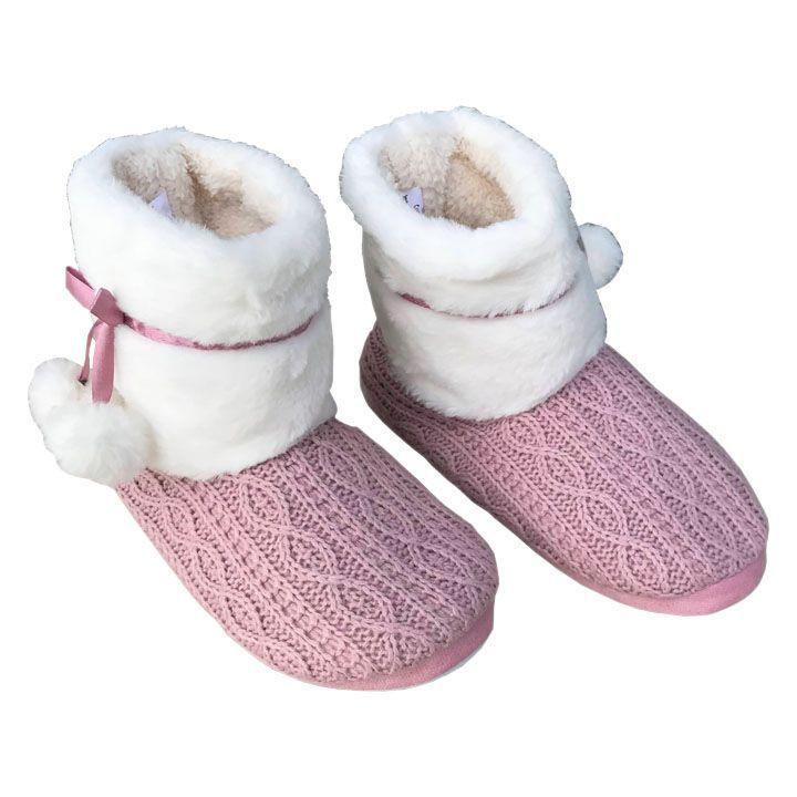 Pantufa feminina bota trico - EUROPA - Pantufa - Magazine Luiza