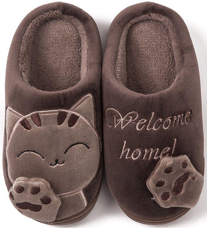 Pantufa Infantil Gatinho Com Patinha 3d Antiderrapante - Fênix ...