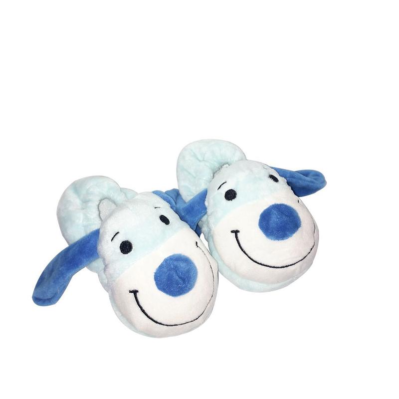 Pantufa infantil pelúcia bichinhos cachorro antiderrapante menina ...