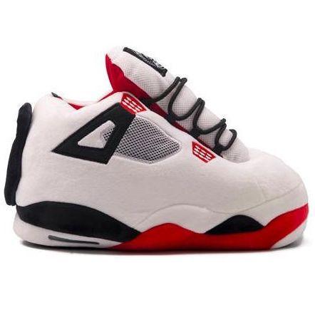 Pantufa Sneaker 3d Fire Red Basquete Tênis Air Sola Borracha - PANTUFAS ...