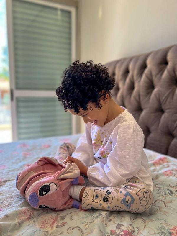 Pantufas infantil e adulto Angel (filme Lilo e Stitch) - RV chinelos ...