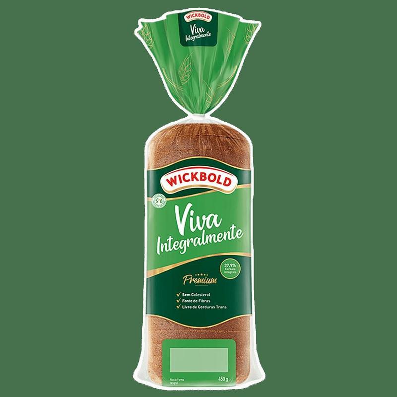 Pão de Forma Vegano Integral Wickbold 450g - Pão - Magazine Luiza