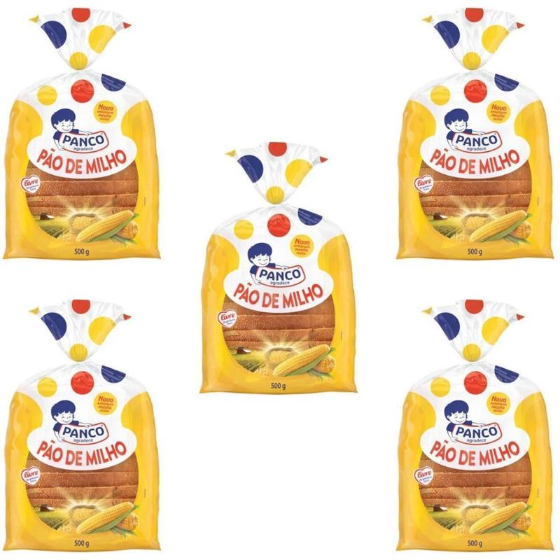 Pão De Milho Panco 500G - Kit 03 Unidades - Pão - Magazine Luiza