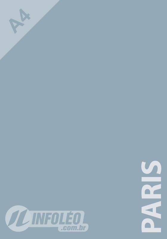 Papel Color Plus A4 180 gramas Paris (Azul Claro) - Papéis - Magazine Luiza