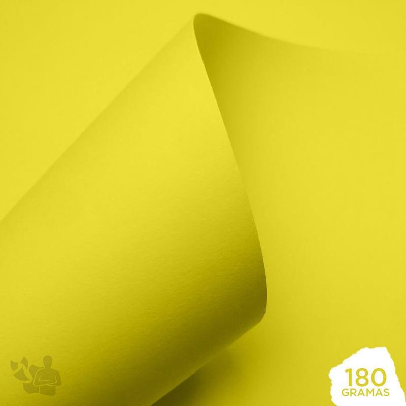 Papel Color Pop 180g Amarelo Candy (30,5x30,5cm) 25 Folhas - Mimo ...