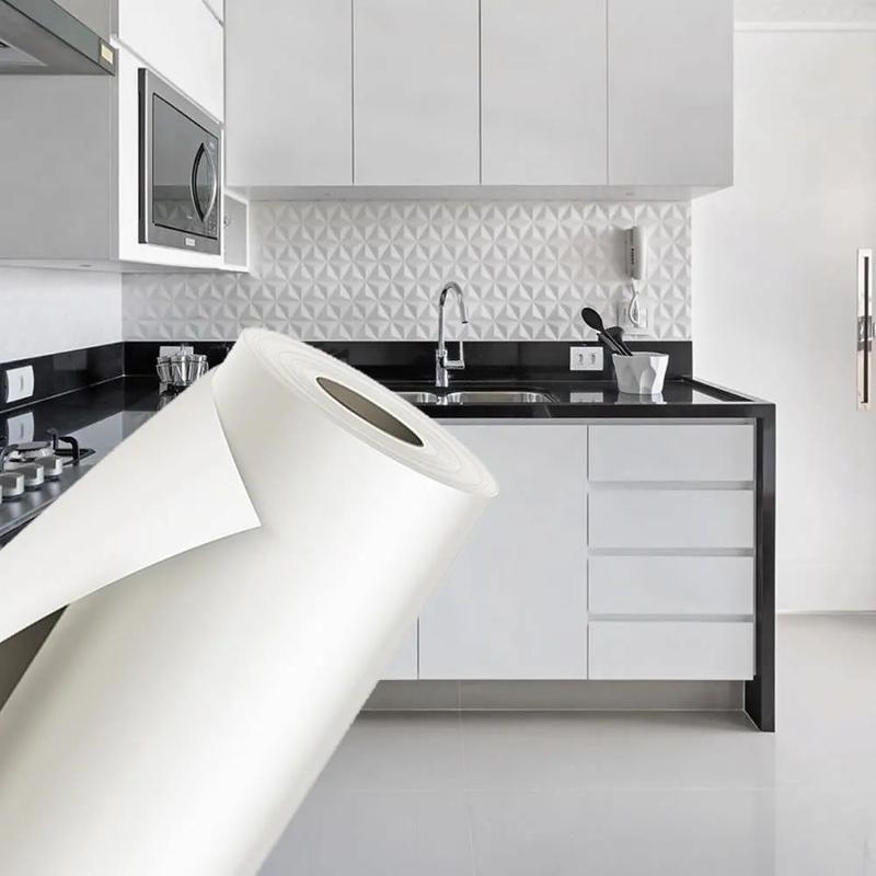 Papel Contact Branco Opaco Fosco Adesivo 10m x 45cm Para Envelopar ...