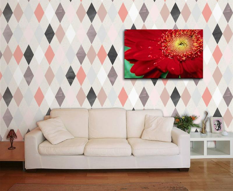 Papel De Parede Adesivo Geométrico 0086 - 3m x 59cm - Paredes Decoradas ...