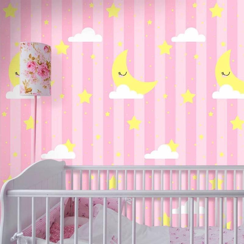 Papel de Parede Lua Dormindo Girl - QCola - Papel de Parede - Magazine ...