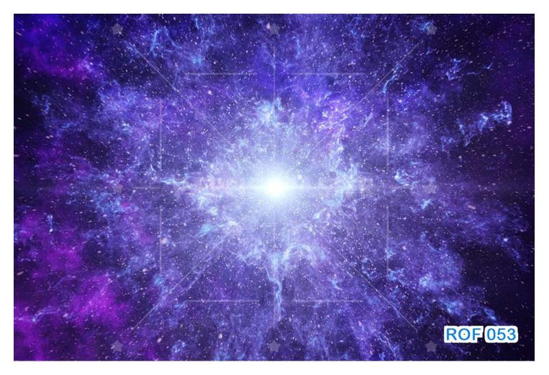 Papel De Teto Céu Espaço Estrelas Galáxias 3,5M Rof53 - Você Decora ...