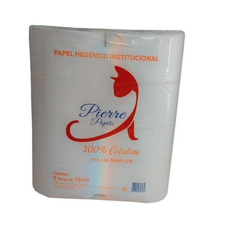 Papel Higiênico Institucional Fardo c/ 8 rolos - Pierre - Papel ...