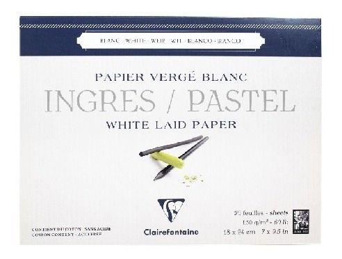 Papel Ingres Para Pastel Clairefontaine 18x24cm - Bloco de Desenho ...