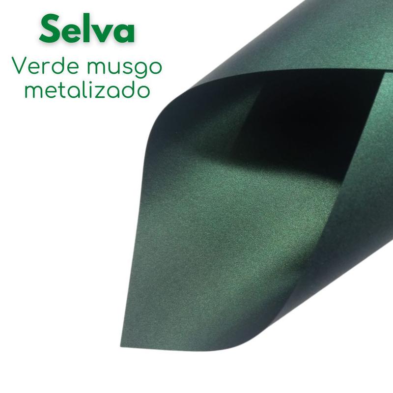 Papel Relux 120g (9 Fls A4) Metalizado Perolizado Metálico Perolado - VSP - Papéis - Magazine Luiza