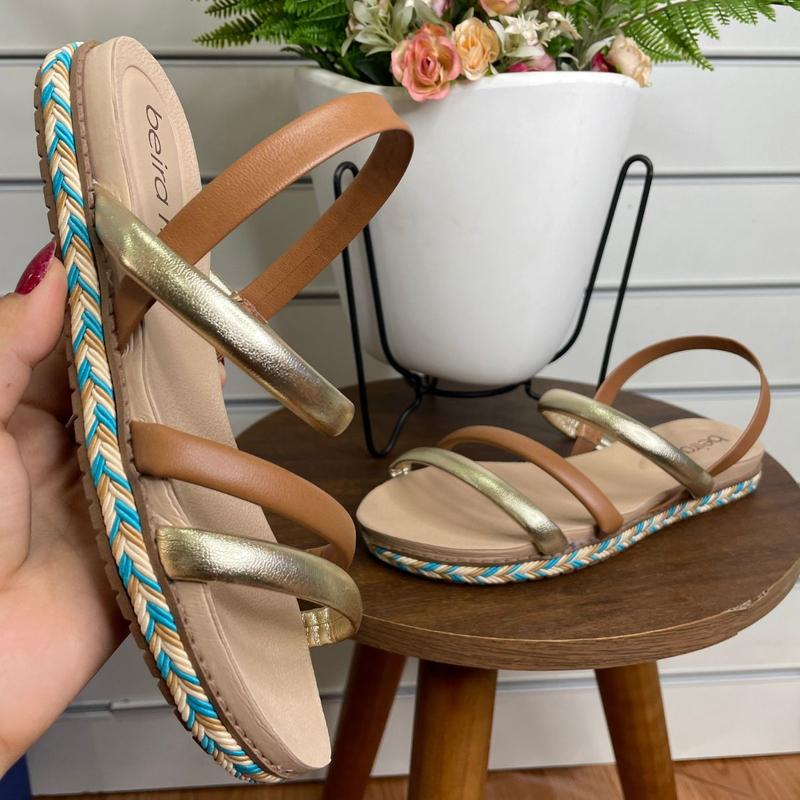 Papete Beira Rio - Beira Rio Conforto - Papete Feminina - Magazine Luiza