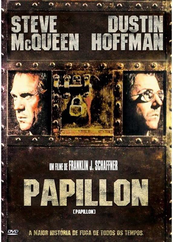 Papillon dvd original lacrado - spectra nova - Filmes - Magazine Luiza