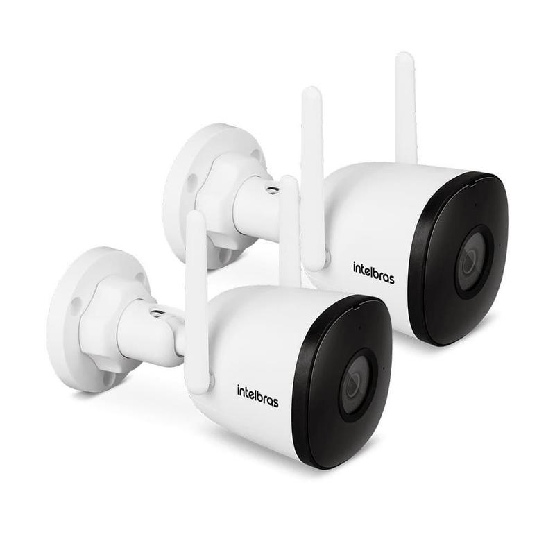 Par De Câmeras Wi-Fi Full Hd Com Sd 32Gb Intelbras Im5 S - Câmera de ...
